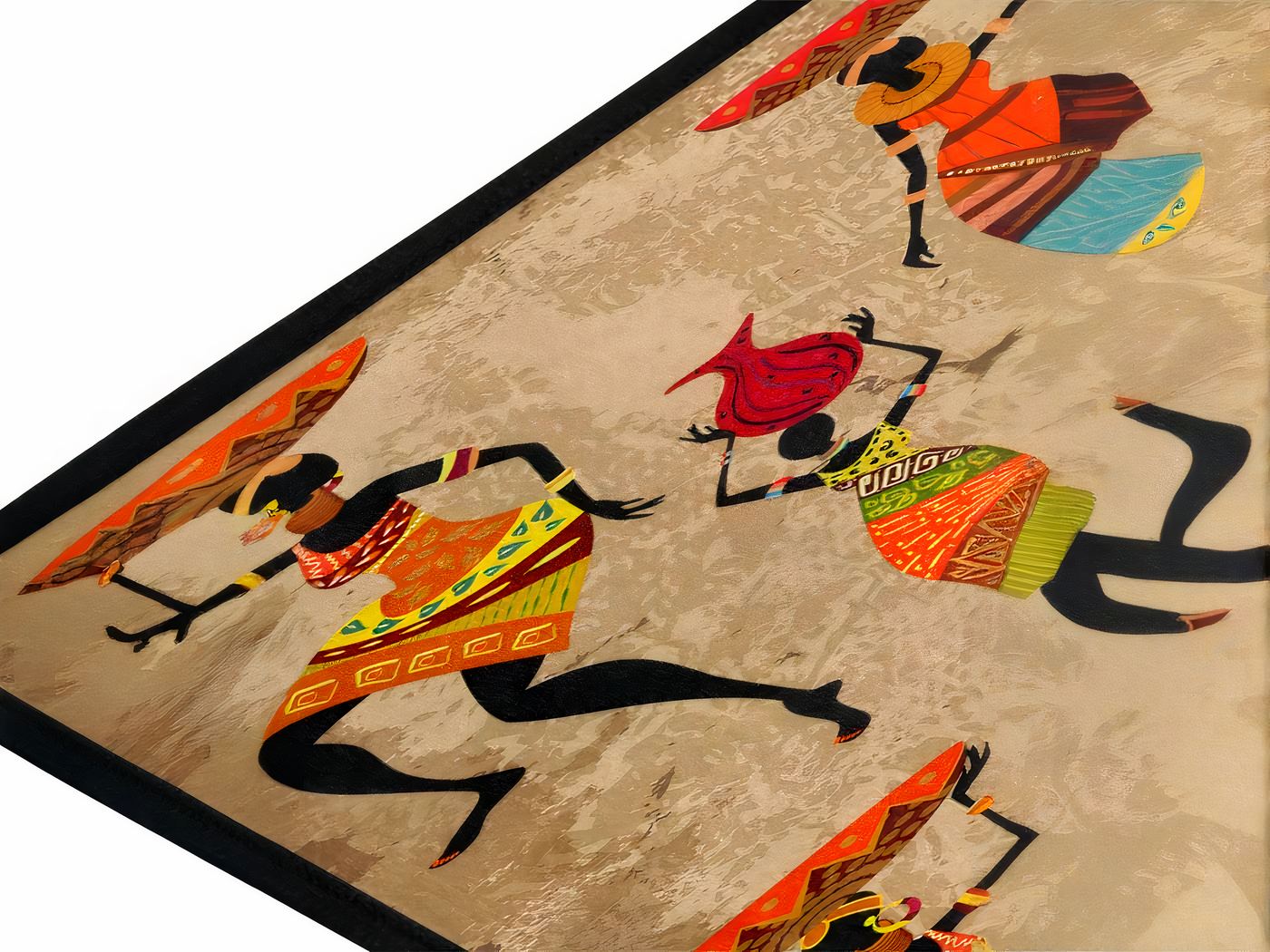 Tapis africain femme tribal • Tapis Modernes